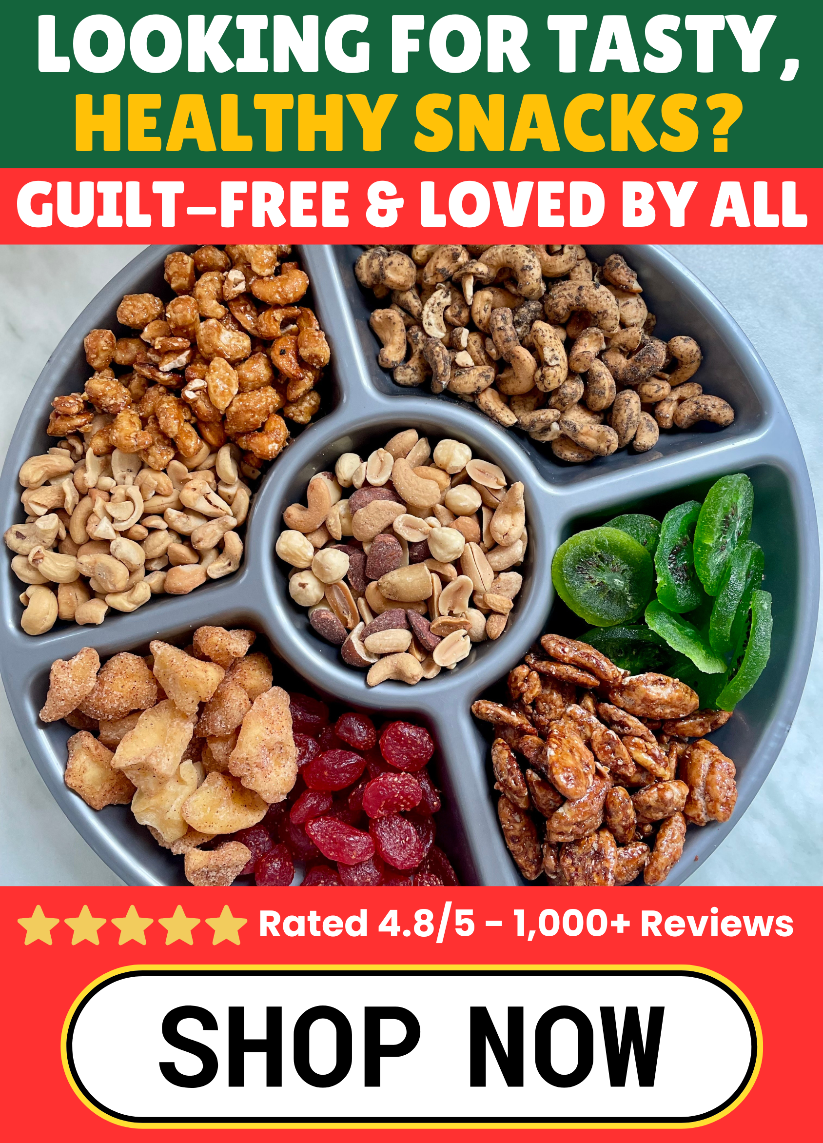 GoodFoodDelivered - Nuts, Dried Fruit, Olives, Seeds & Healthy Snacks